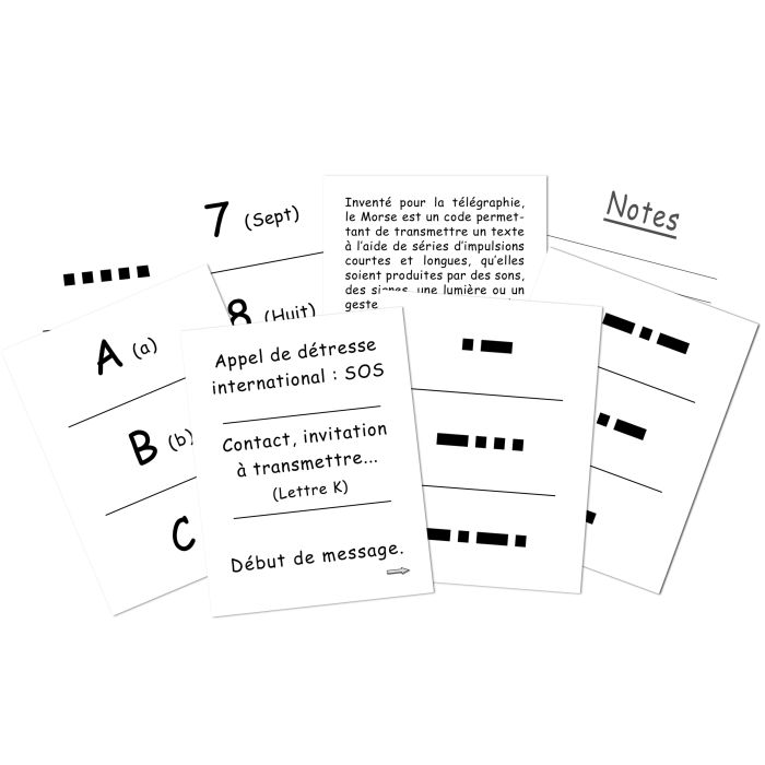 J'apprends... Le code morse • Nature & Découvertes Suisse