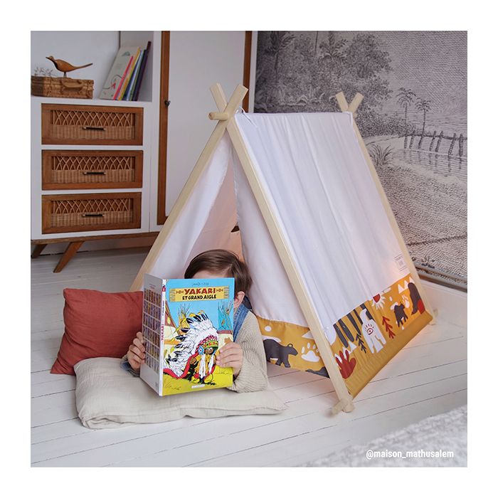 Tente canadienne grizzli enfant Yosemite • Nature & Découvertes Suisse