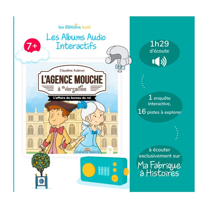 Album audio L'Agence Mouche Lunii • Nature & Découvertes Suisse