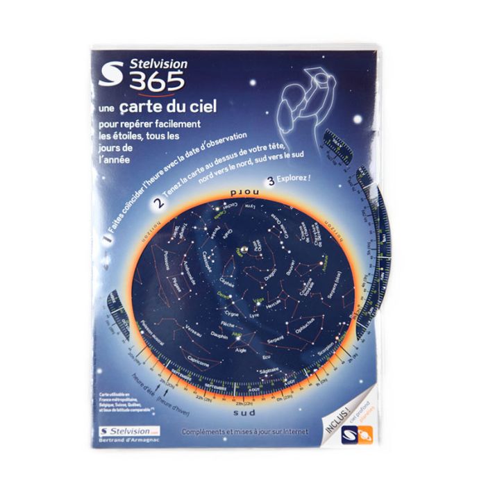 Carte du ciel Stelvision 365 • Nature & Découvertes Suisse
