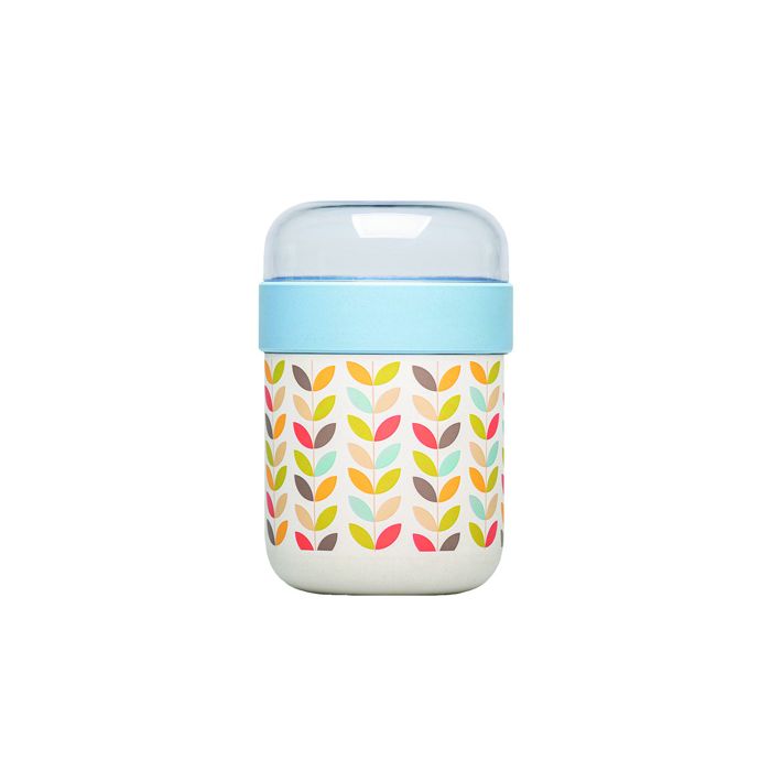 bioloco plant lunchpot - rows of leaves • Nature & Découvertes Suisse