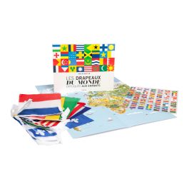 Coffret Drapeaux du monde • Nature & Découvertes Suisse