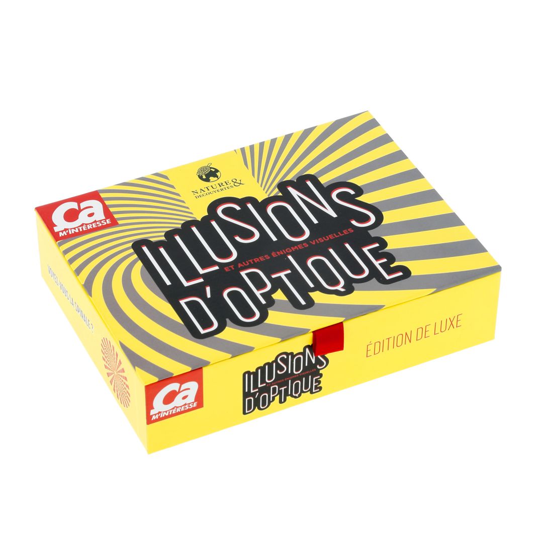Coffret Illusions d'Optique • Nature & Découvertes Suisse