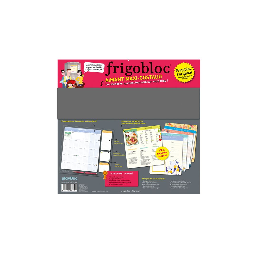Calendrier Frigobloc mensuel 2024 • Nature & Découvertes Suisse