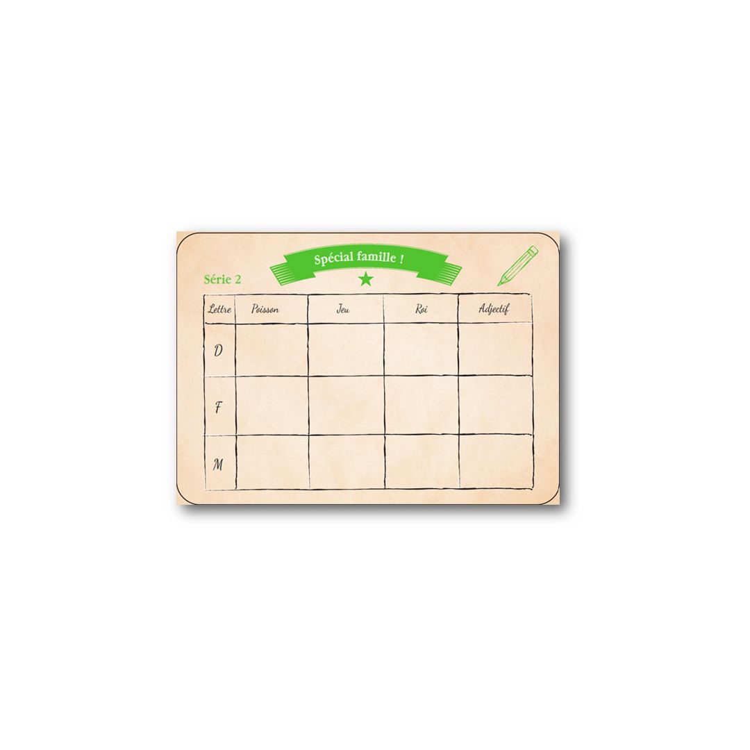 Le jeu du Petit Bac • Nature & Découvertes Suisse