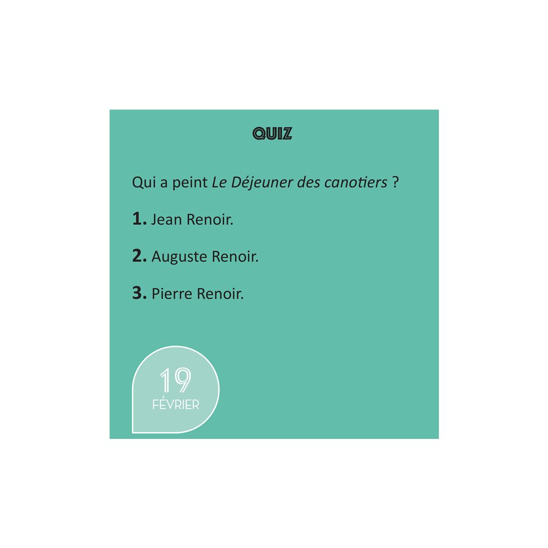 Mini calendrier culture générale • Nature & Découvertes Suisse