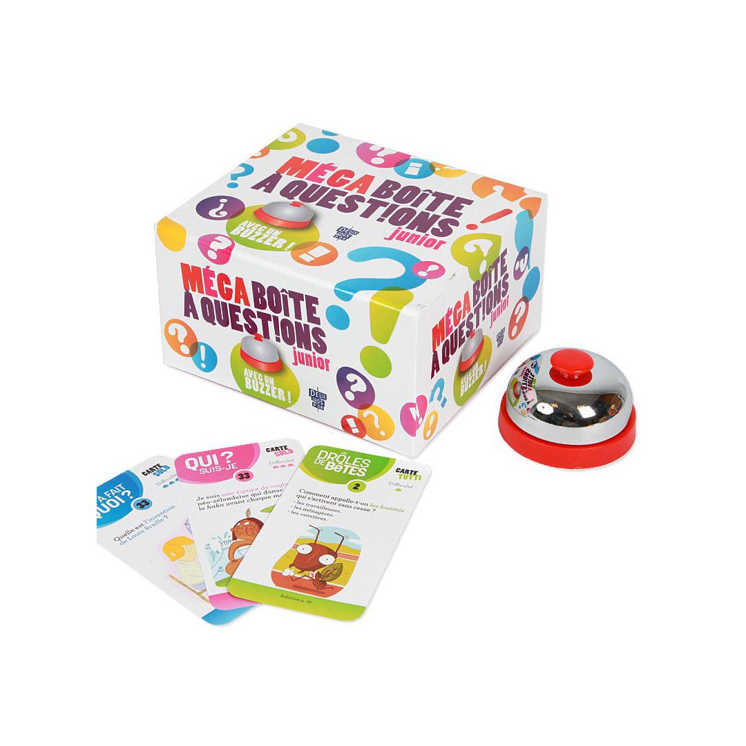 Méga boîte à questions junior • Nature & Découvertes Suisse
