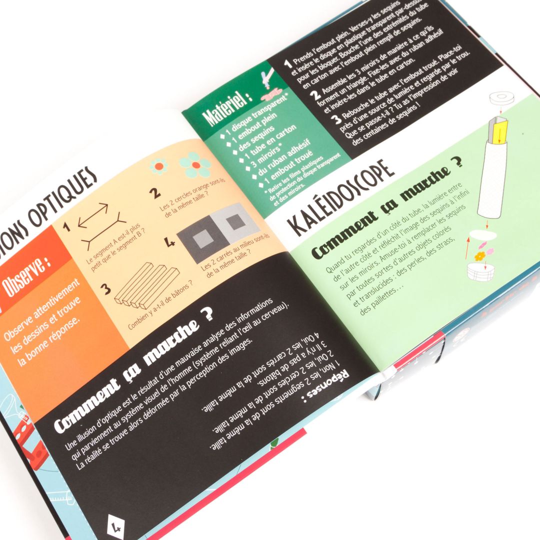 Coffret Expériences scientifiques • Nature & Découvertes Suisse