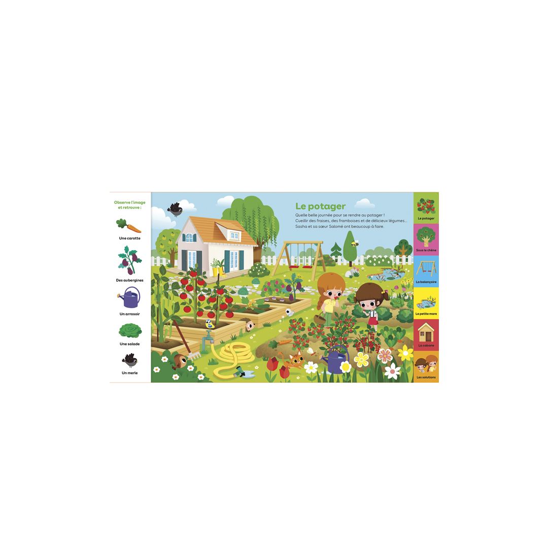 Cherche et trouve Le jardin • Nature & Découvertes Suisse