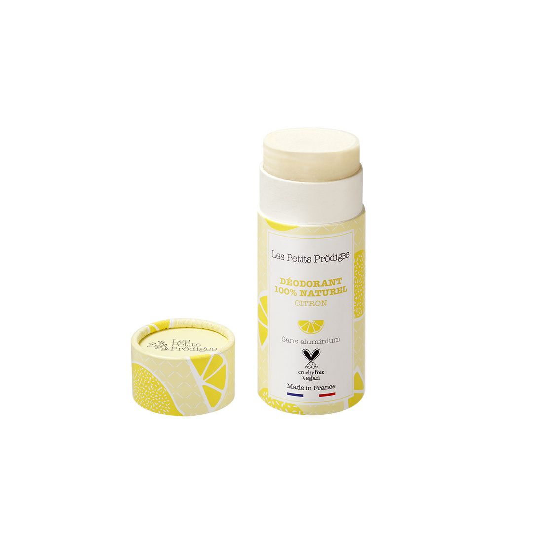 Déodorant naturel citron bergamote 65g • Nature & Découvertes Suisse