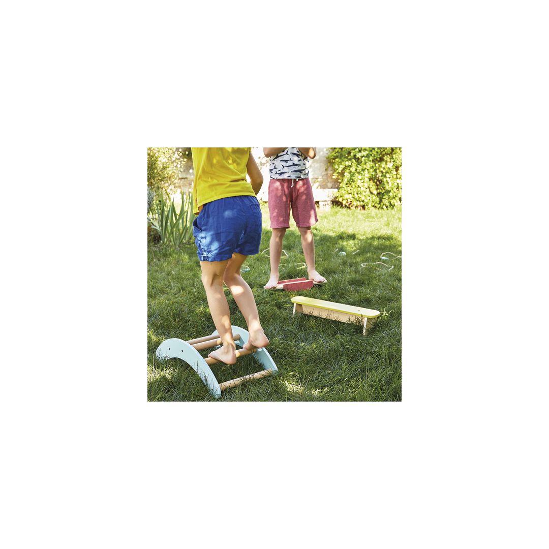 Jeu parcours d'obstacles en bois • Nature & Découvertes Suisse