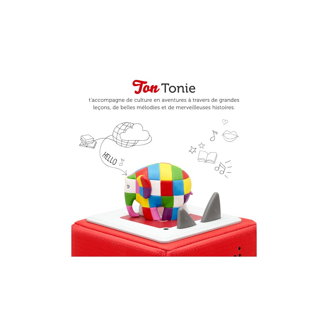 Figurine Tonies Elmer l'éléphant • Nature & Découvertes Suisse