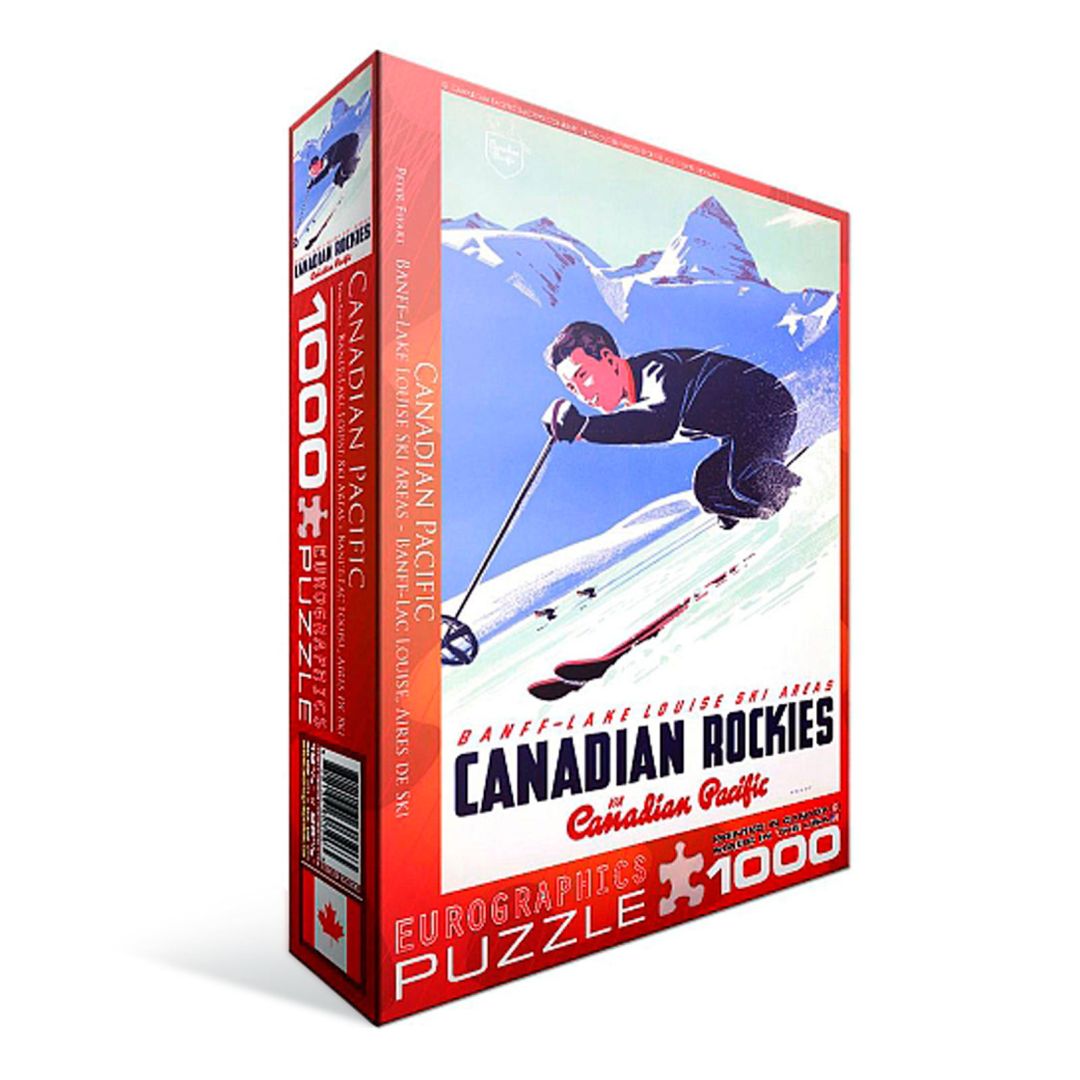 Puzzle 1000 pièces Canadian Rockies • Nature & Découvertes Suisse