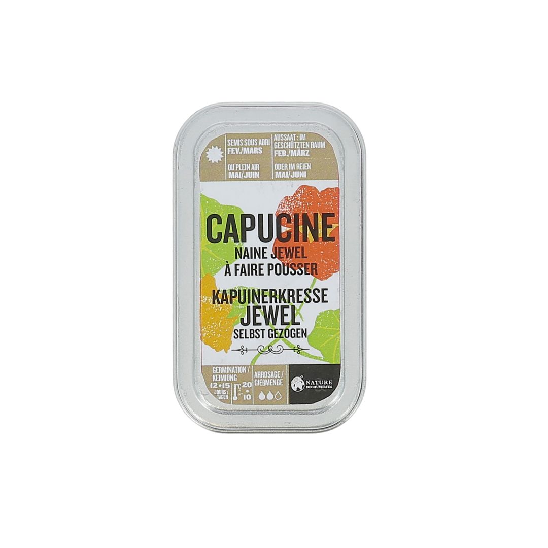 Graines de capucine à semer à la volée • Nature & Découvertes Suisse