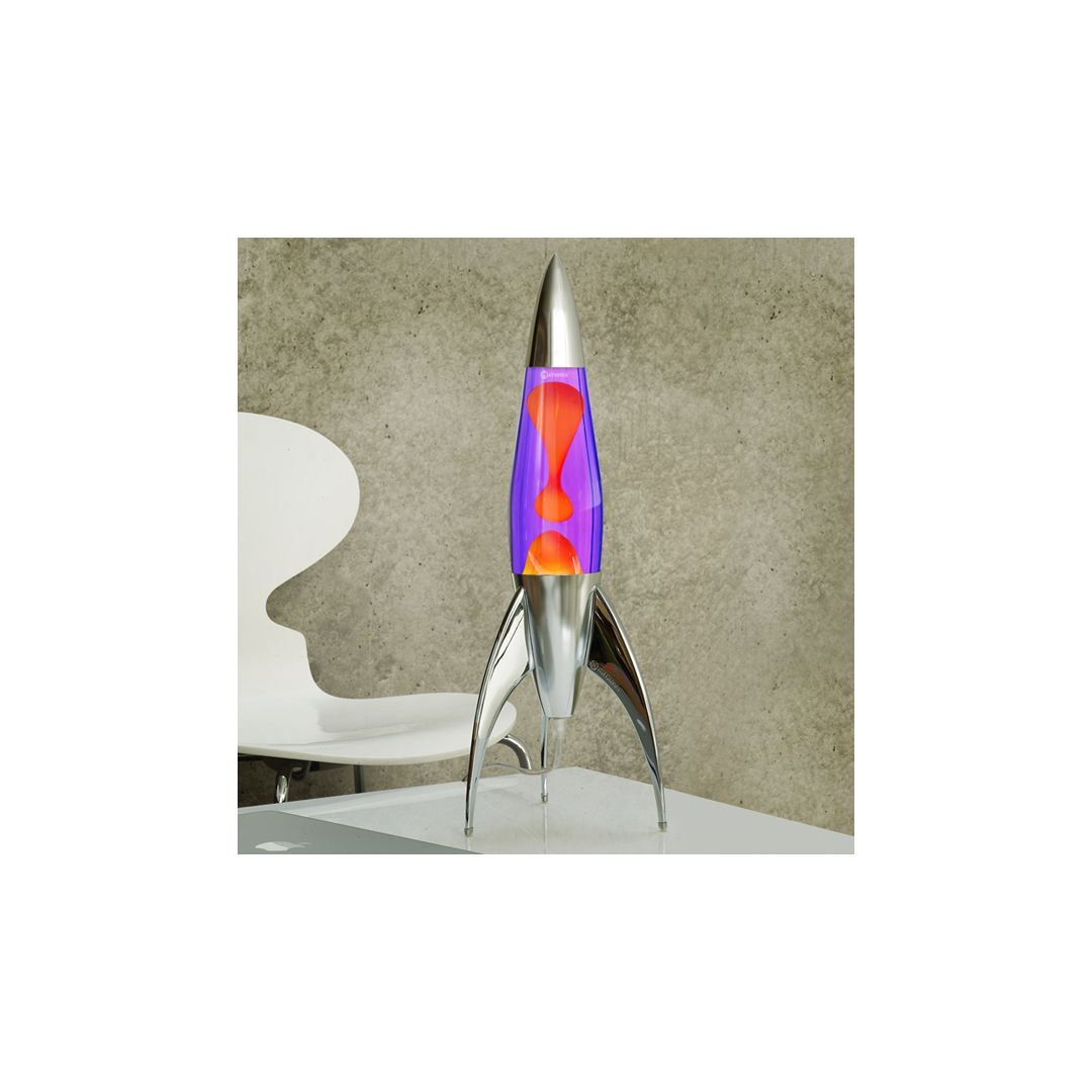 Lampe lave fusée Telstar • Nature & Découvertes Suisse