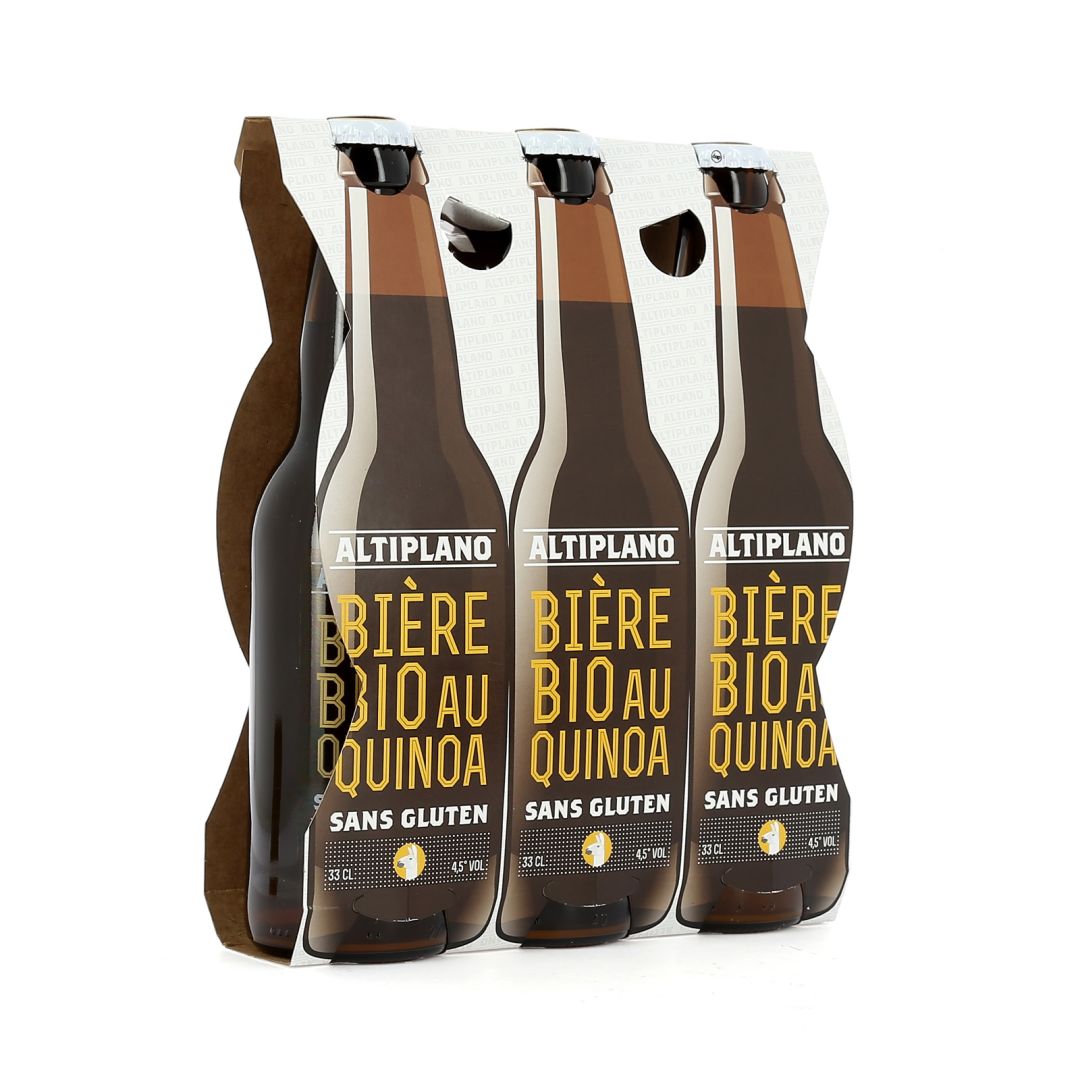 3 bières bio au quinoa sans gluten • Nature & Découvertes Suisse