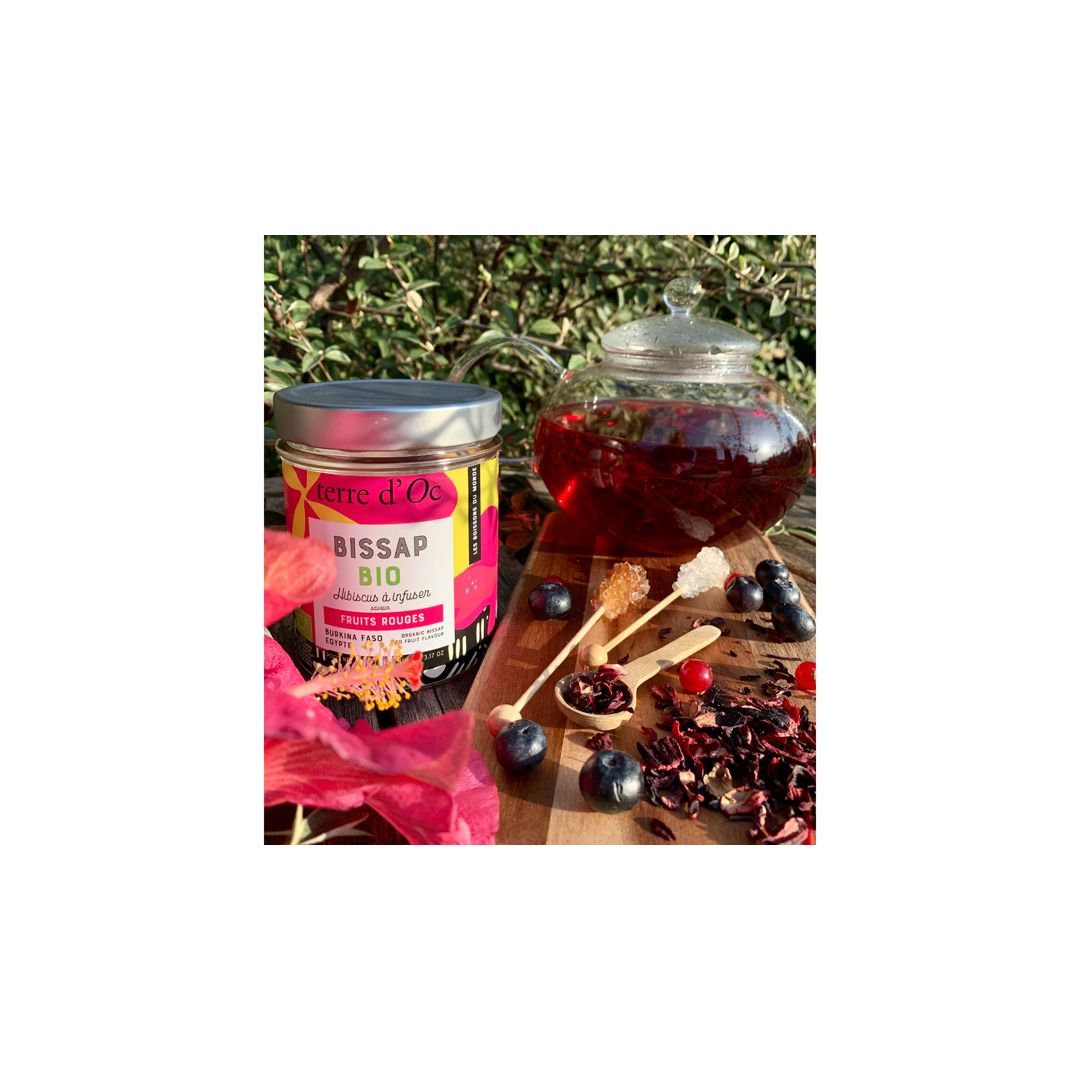 Bissap bio hibiscus et fruits rouges • Nature & Découvertes Suisse