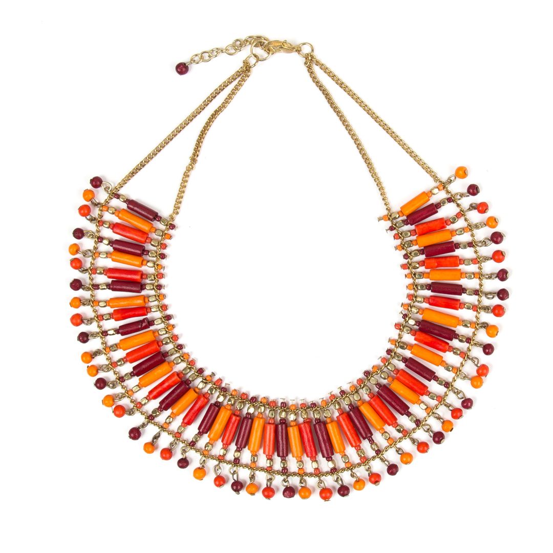 Collier "Bone" rouge • Nature & Découvertes Suisse