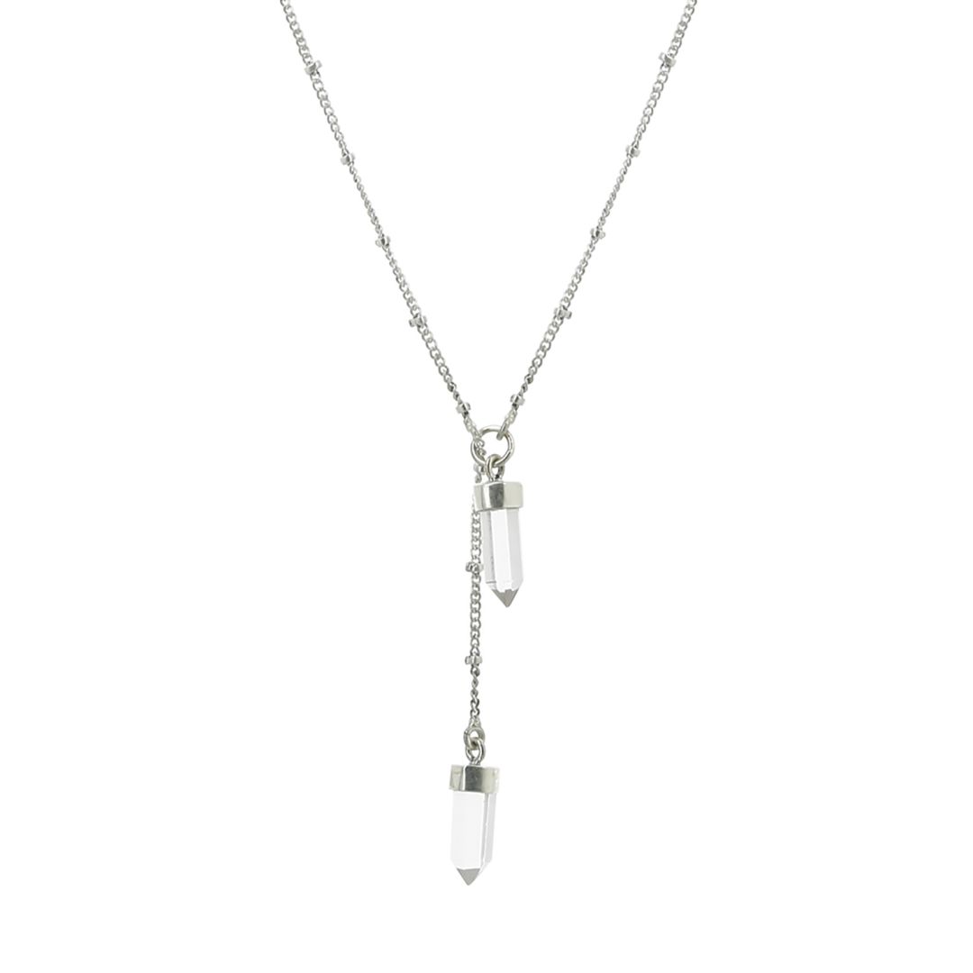 Collier Crystal double quartz • Nature & Découvertes Suisse