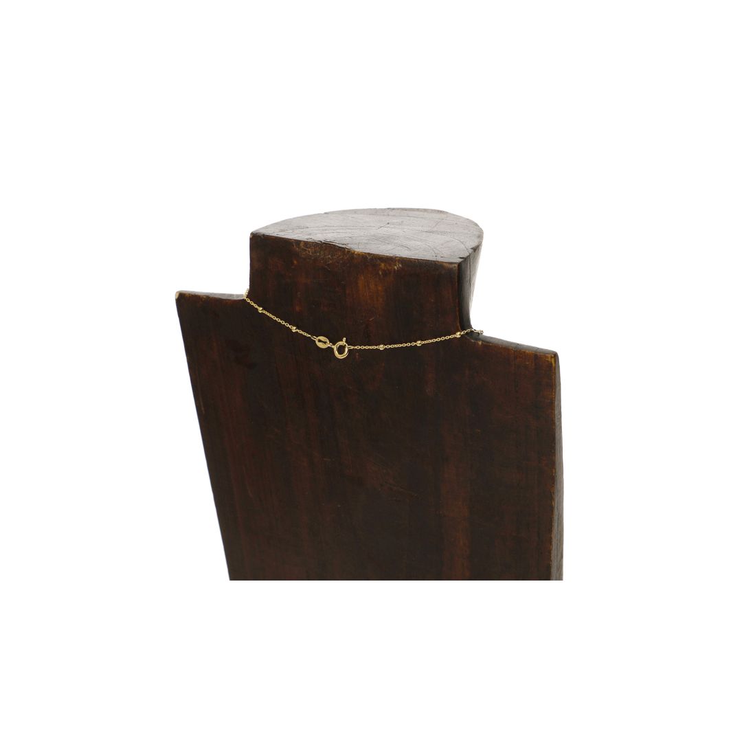 Collier Annabelle ambre et argent doré • Nature & Découvertes Suisse